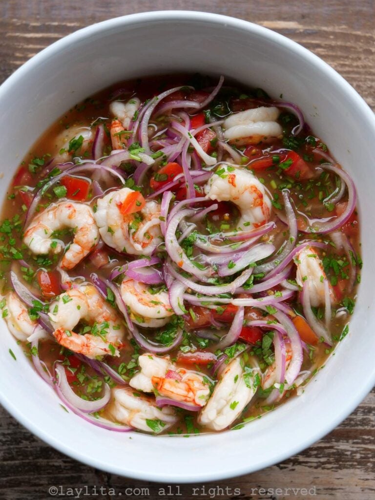 Ceviche de Pollo (Pollo Acevichado) | Laylita.com – Recetas de Cocina