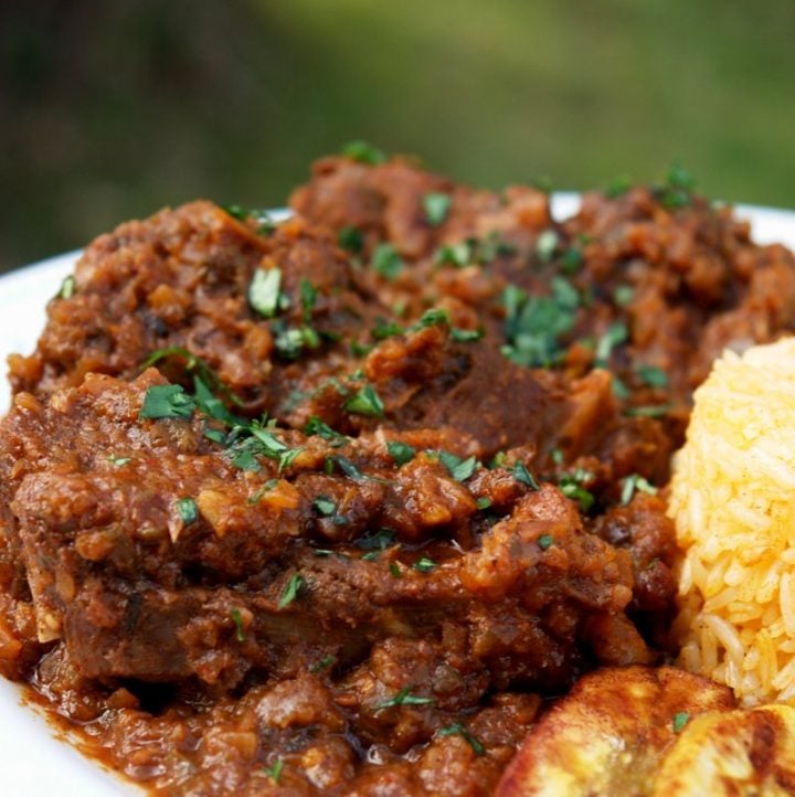 Seco de chivo - Estofado ecuatoriano de cabrito- Recetas de Laylita