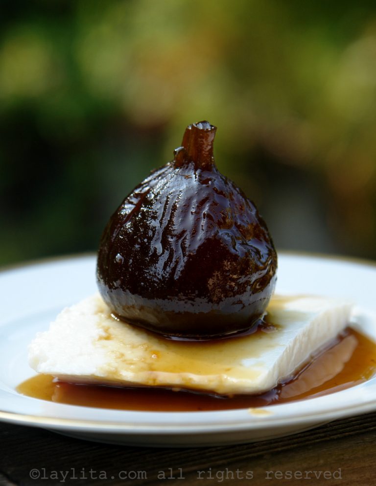 Receta de dulce de higos o higos pasados - Recetas de Laylita