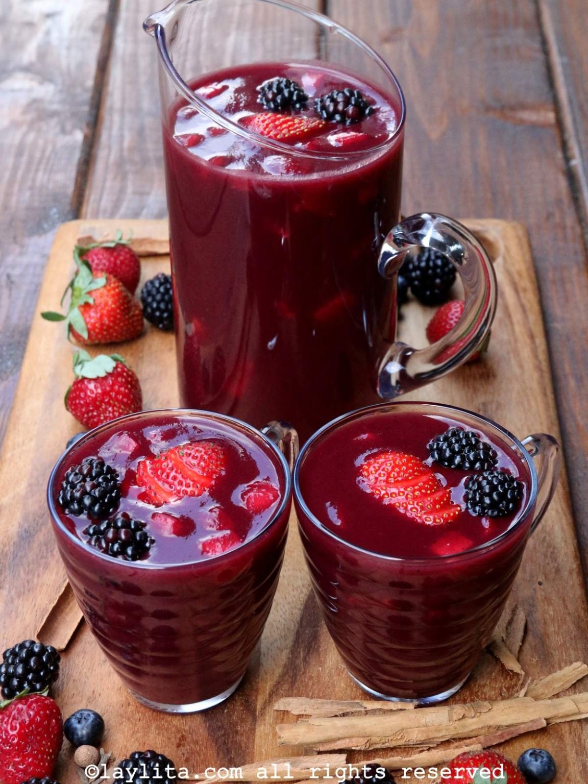 Colada morada ecuatoriana - Recetas de Laylita