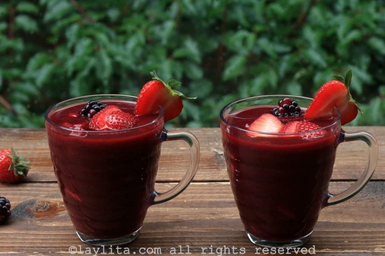 Colada morada ecuatoriana - Recetas de Laylita