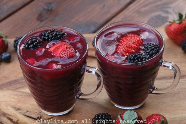 Colada morada ecuatoriana - Recetas de Laylita