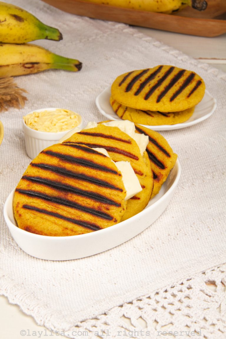 Arepas de plátano | Laylita.com – Recetas de Cocina