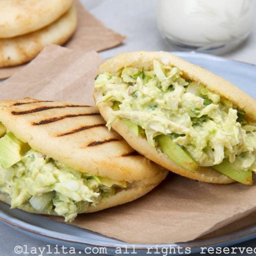 Arepa Reina Pepiada | Laylita.com – Recetas de Cocina