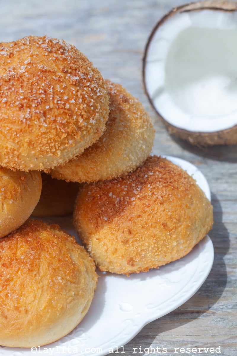 Pan de coco | Laylita.com – Recetas de Cocina