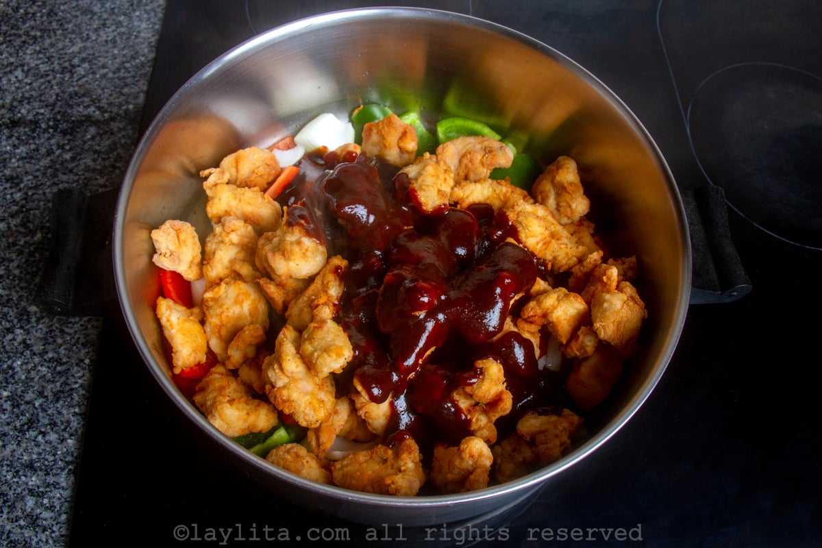 Pollo Agridulce Chino | Laylita.com – Recetas de Cocina