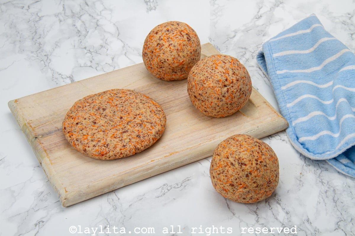 Arepas de afrecho y zanahoria | Laylita.com – Recetas de Cocina