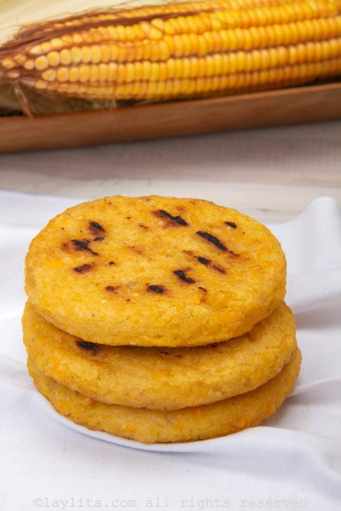 Arepa Frita | Laylita.com – Recetas de Cocina