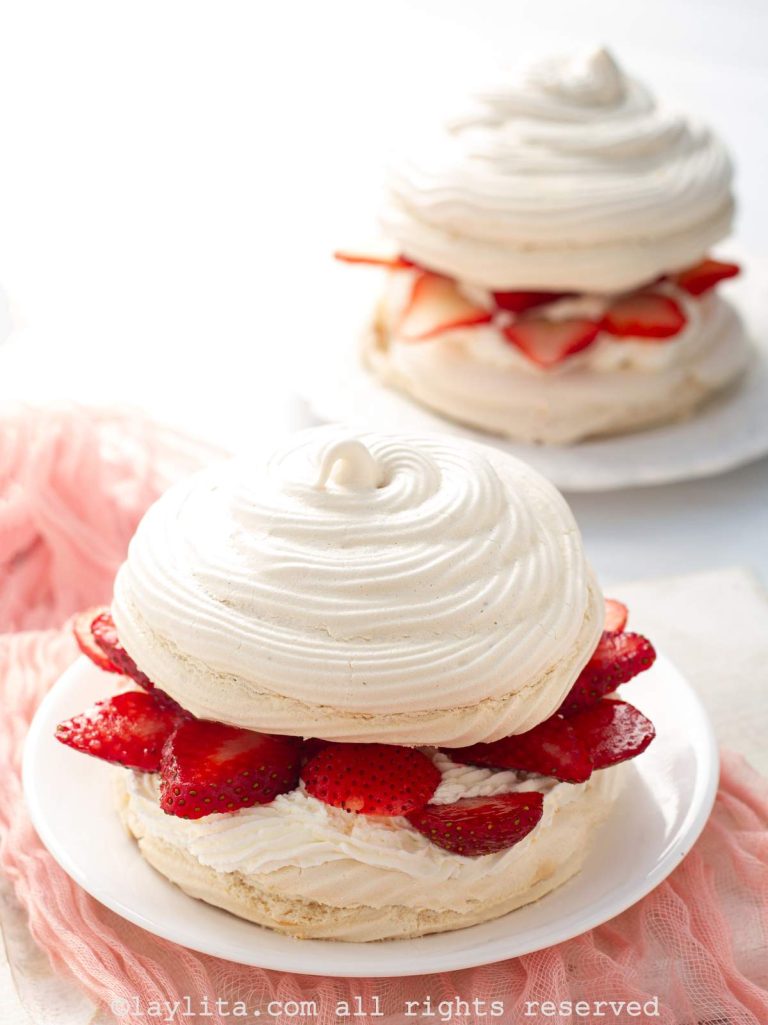 Merengón de fresa | Laylita.com – Recetas de Cocina