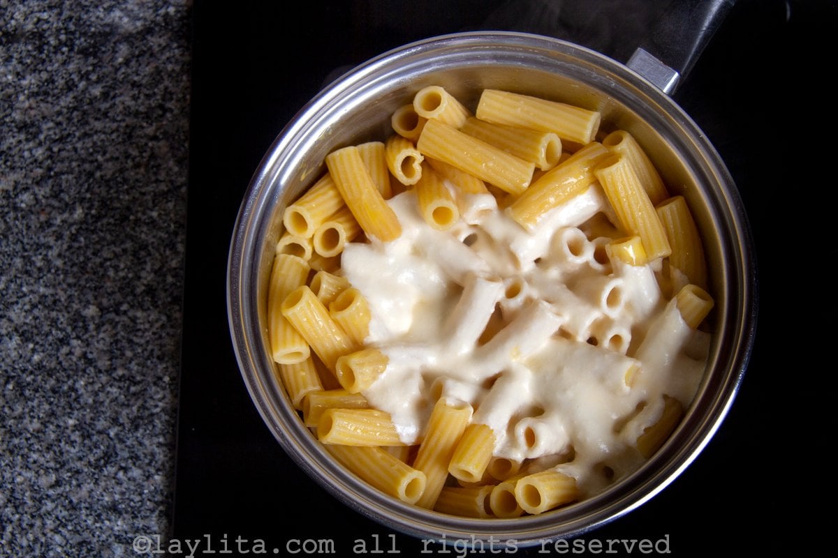 Pasta con salsa Alfredo | Laylita.com – Recetas de Cocina