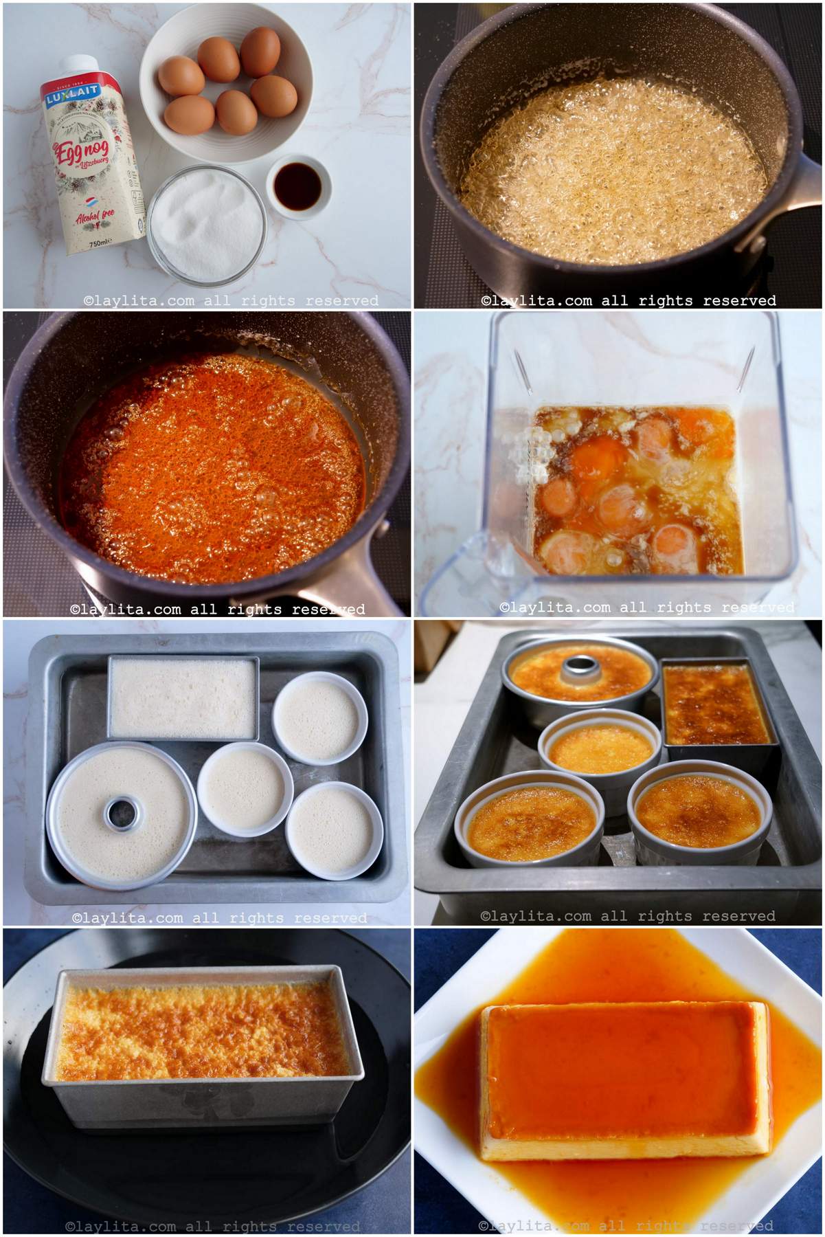 Flan de Rompope | Laylita.com – Recetas de Cocina