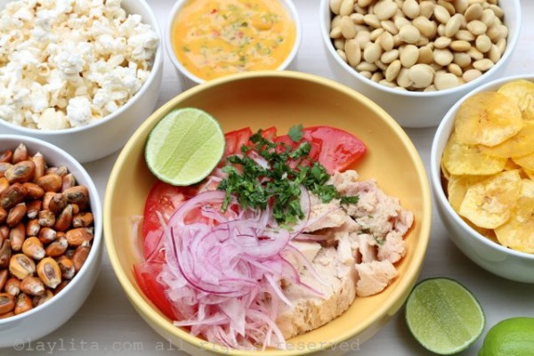 Ceviche volquetero : Ceviche de atún - Recetas de Laylita