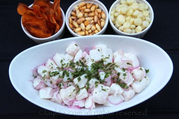Cebiche Peruano de Pescado – Recetas en Español