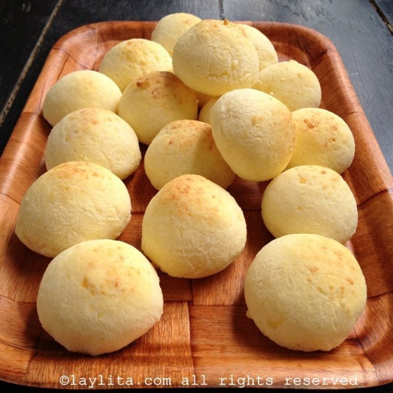 Pan de yuca o pan de queso - Recetas de Laylita