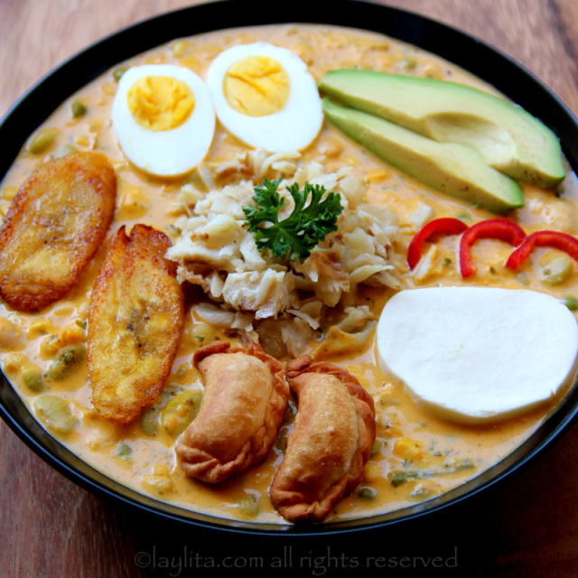 Fanesca ecuatoriana - Receta fácil con fotos paso a paso