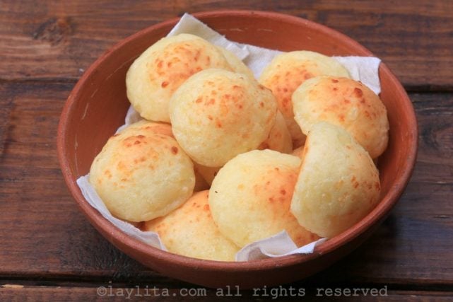 Pan de yuca or cassava cheese bread - Laylita's Recipes