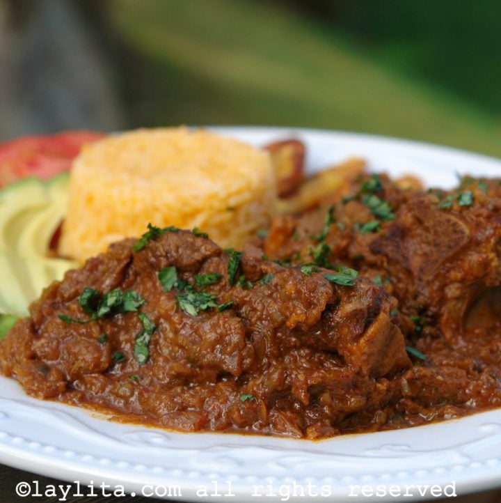 Seco de pollo or chicken stew recipe - Laylita's Recipes