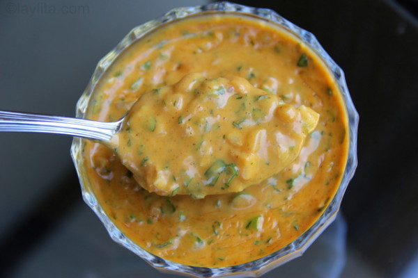 Salsa de mani or peanut sauce recipe - Laylita's Recipes