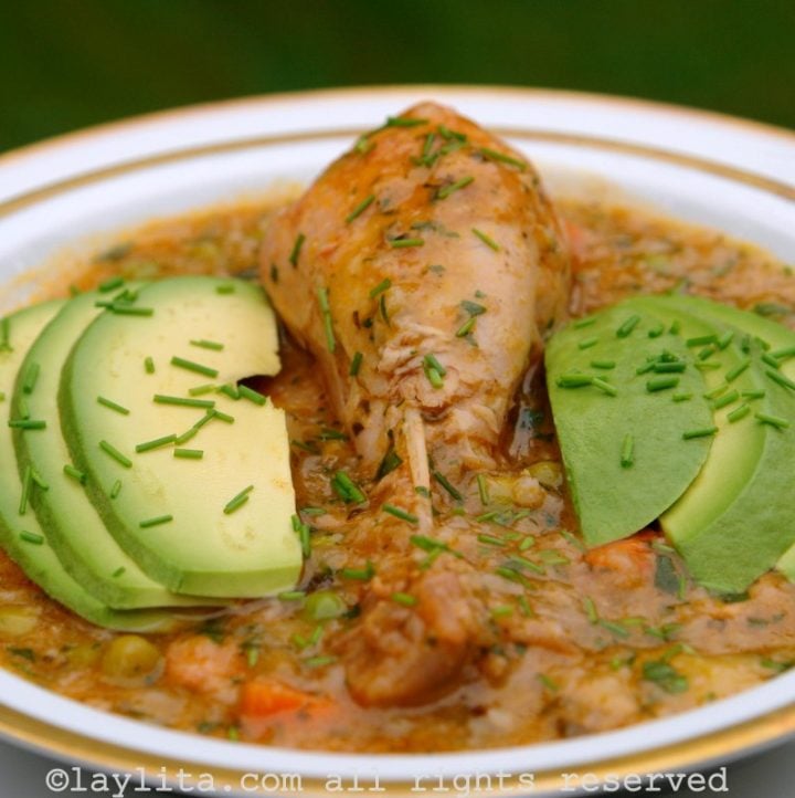 Seco de pollo or chicken stew recipe - Laylita's Recipes