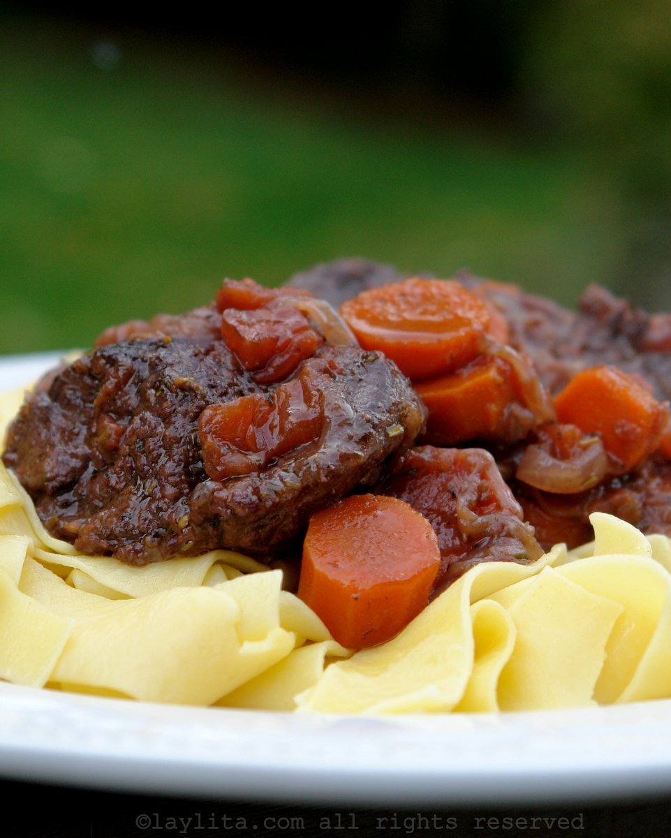 Beef daube or French beef stew recipe - Laylita's Recipes