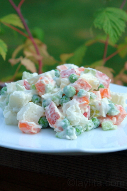 Ensalada rusa potato salad - Laylita's Recipes
