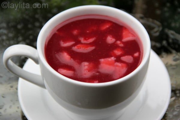 Easy colada morada recipe - Spiced berry drink - Laylita's Recipes