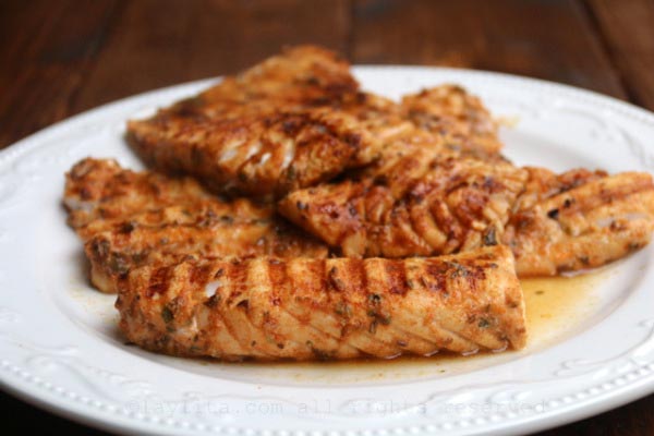 Citrus marinated grilled fish - Laylita's Recipes