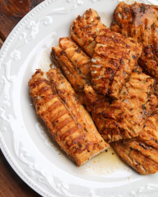 Citrus marinated grilled fish - Laylita's Recipes