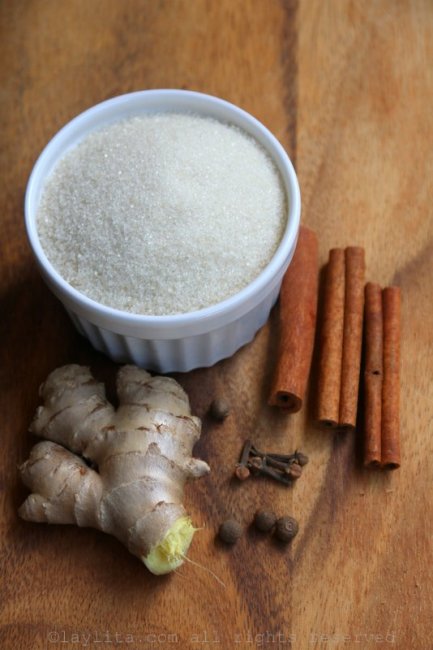 Spiced ginger simple syrup – Laylita's Recipes