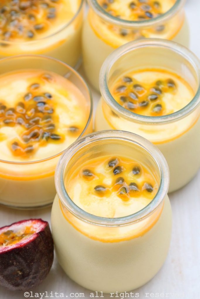 Easy passion fruit mousse – Laylita's Recipes