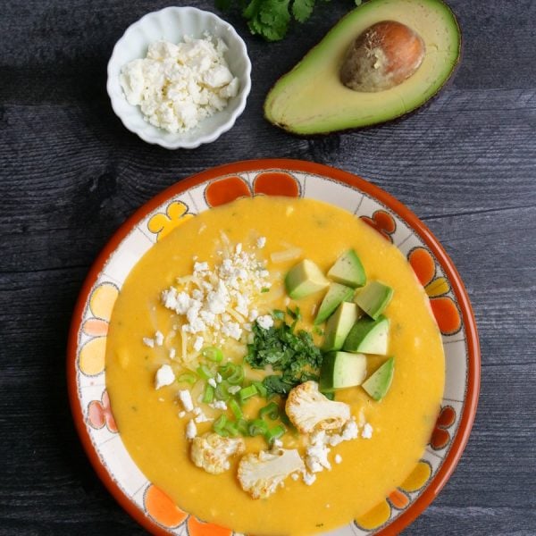 Creamy cauliflower potato soup {Locro} – Laylita's Recipes