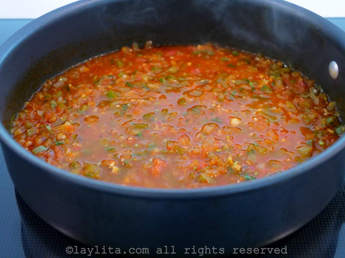 Ecuadorian sudado de pescado or fish stew with plantains – Laylita's ...