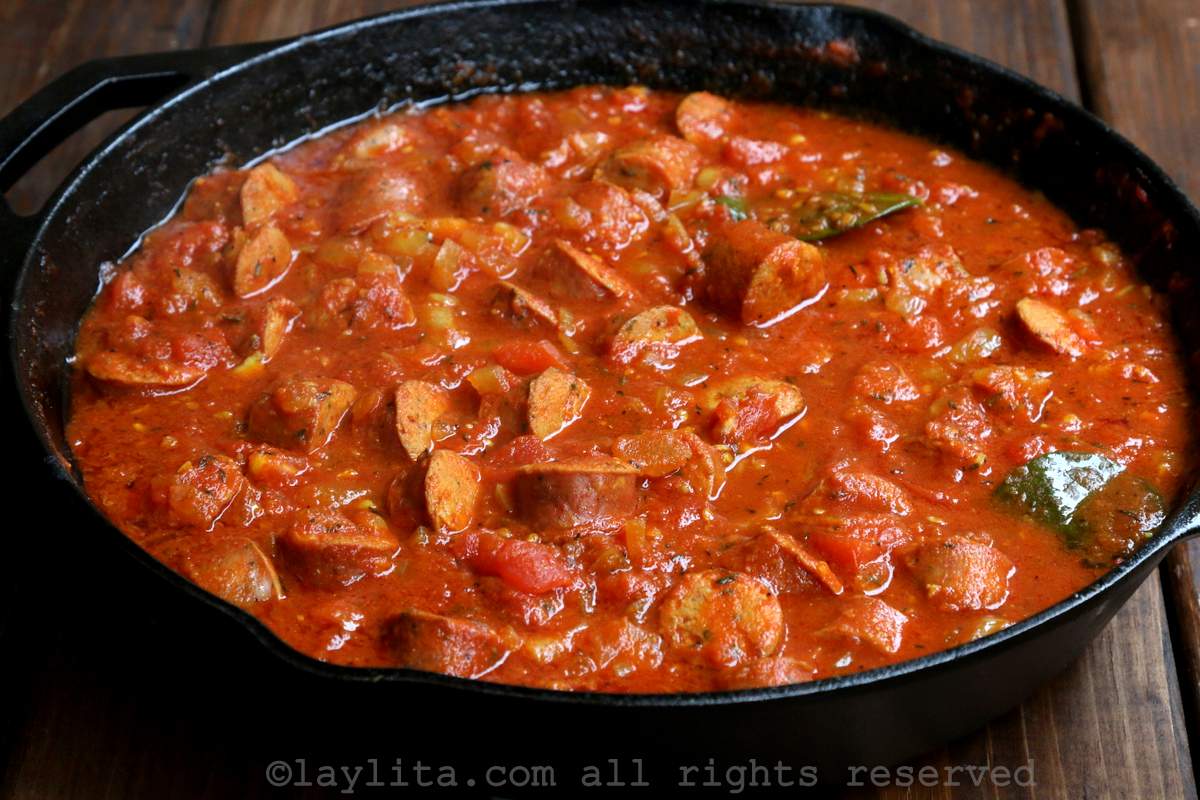 Rougail (Rougaille Saucisse) – Laylita's Recipes