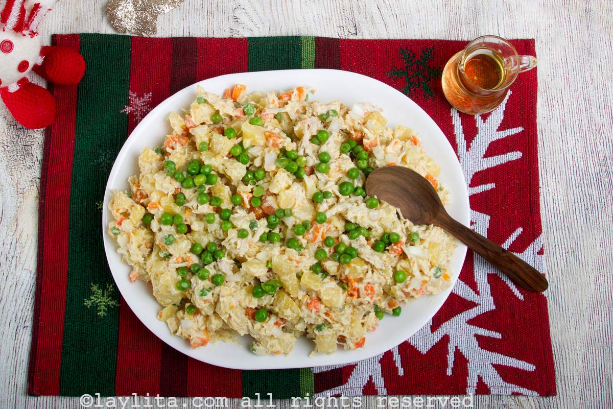 Ensalada de Gallina (Venezuelan Chicken Salad) – Laylita's Recipes