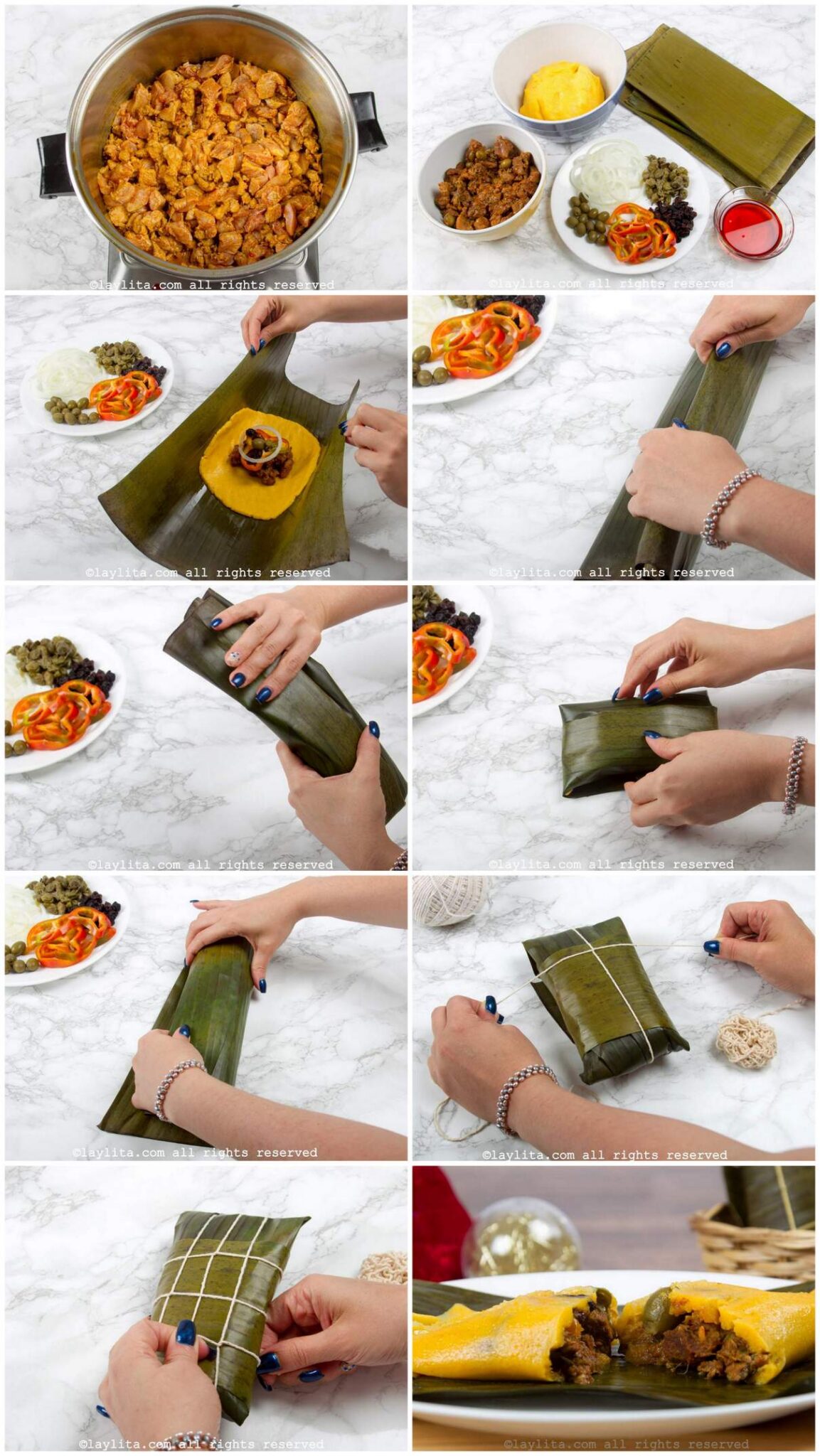 Hallacas (Venezuelan Tamales) – Laylita's Recipes