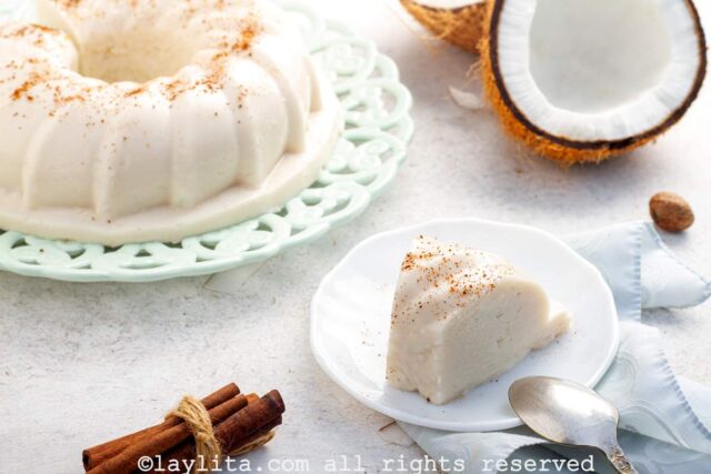 Tembleque – Puerto Rican Coconut Pudding – Laylita's Recipes