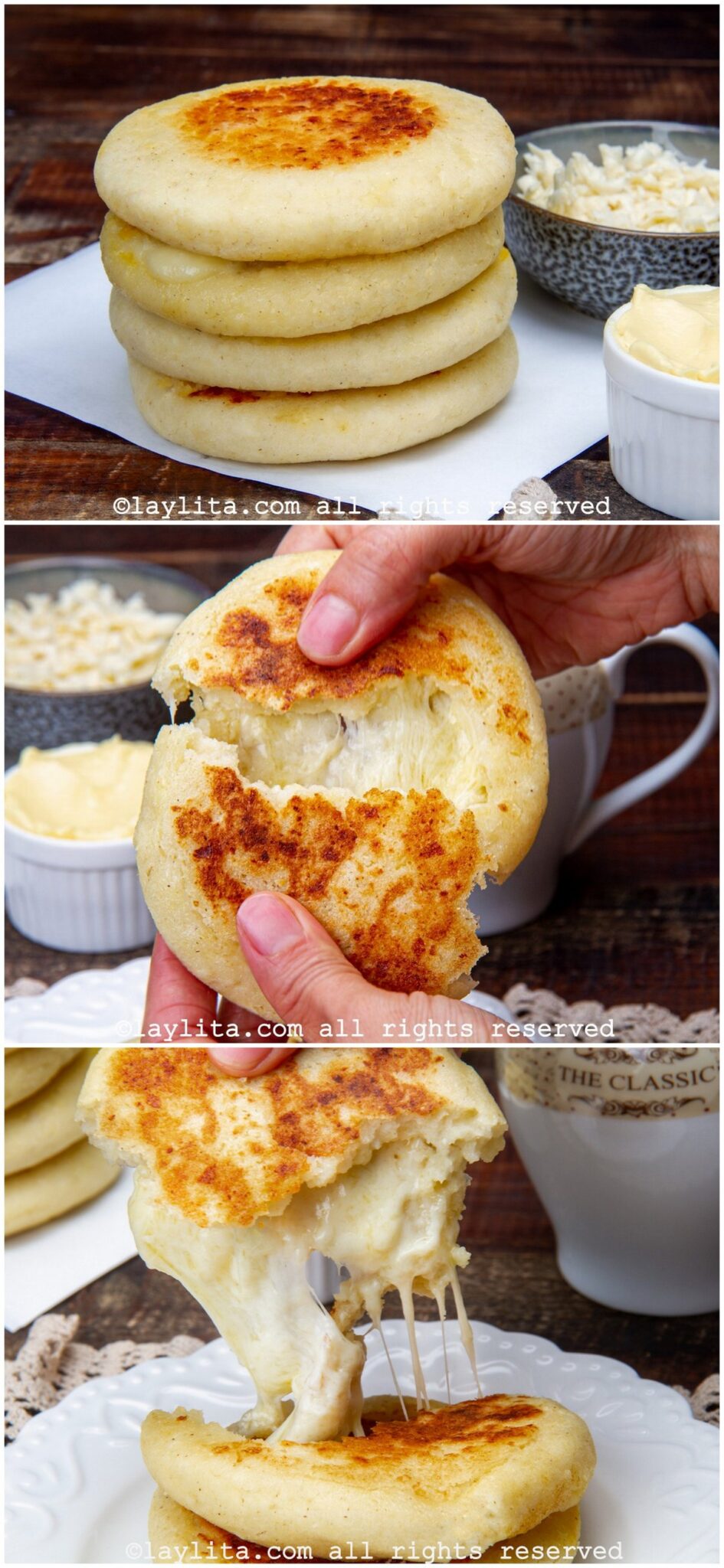 Colombian Cheese Arepas (Arepas de Queso) – Laylita's Recipes