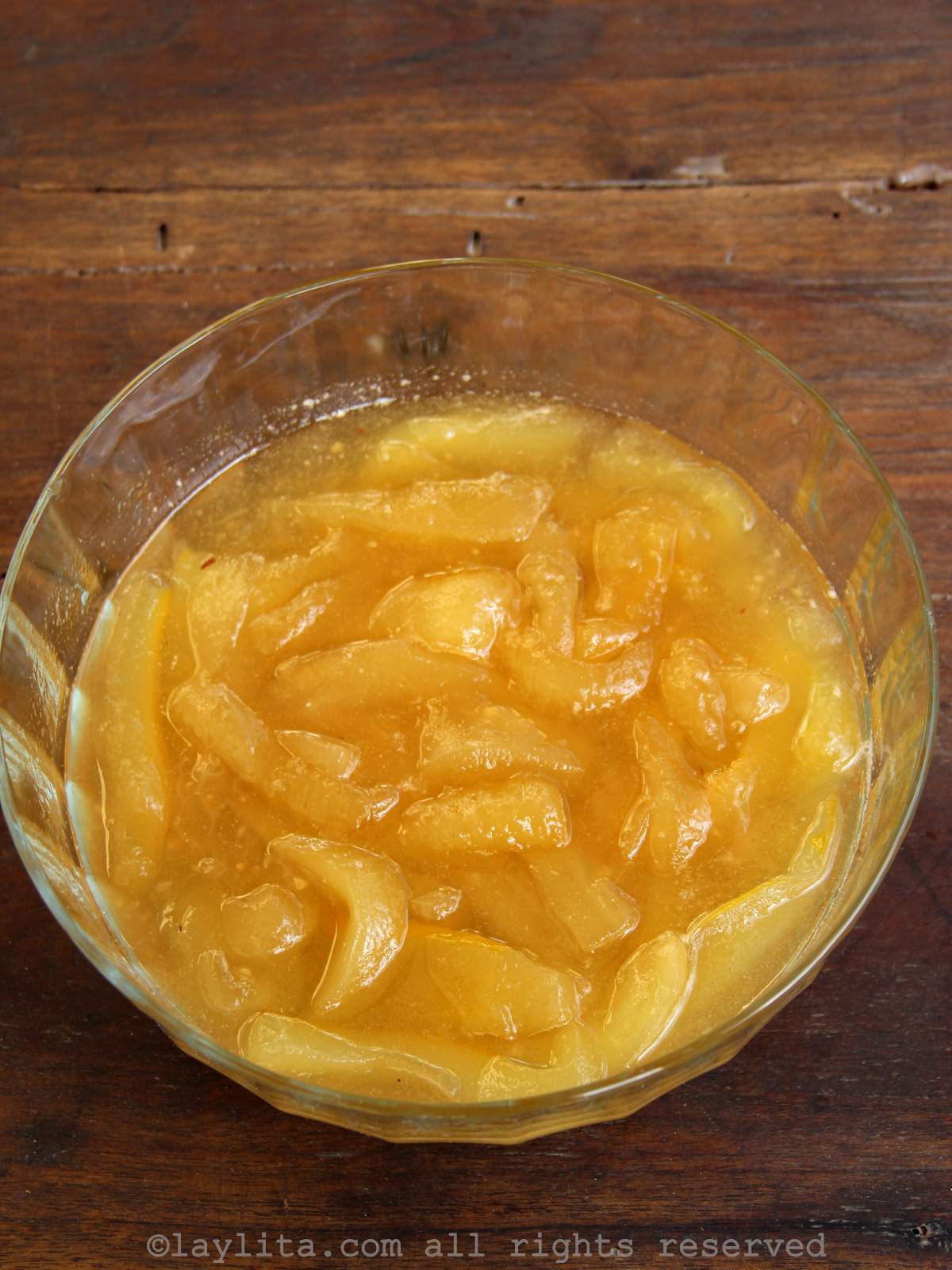 Dulce de Babaco (Ecuadorian babaco or mountain papaya preserves ...