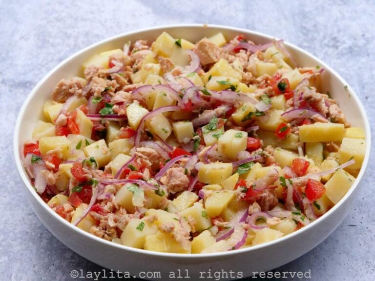 Ecuadorian Tuna Potato Salad (Ensalada de Papa y Atún) – Laylita's Recipes