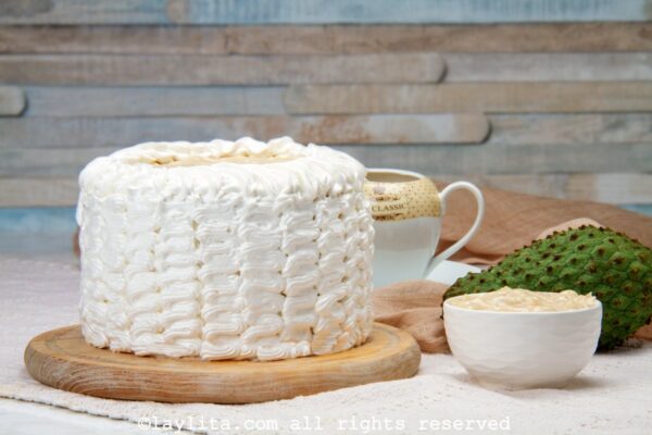 Soursop Cake - Torta de Guanábana – Laylita's Recipes
