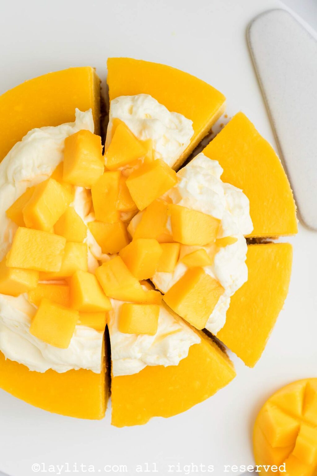 No Bake Mango Cheesecake – Laylita's Recipes